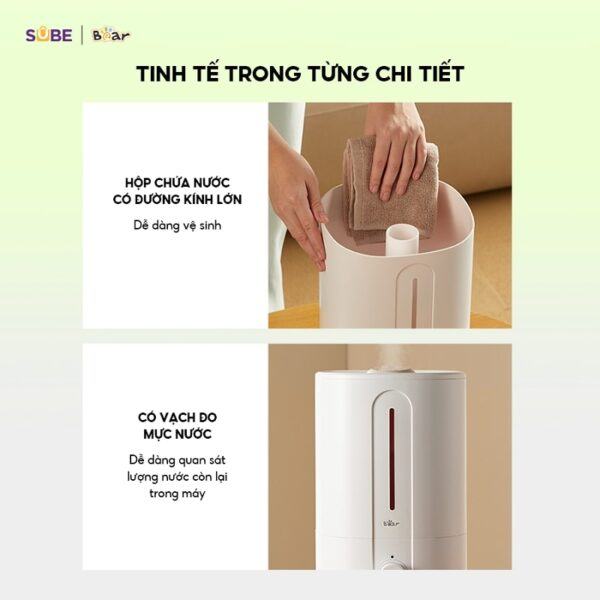 Máy tạo độ ẩm Bear 5L SB-TA50M (Bản Quốc Tế)